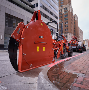 Microtrencher for fiber installation - Pro Contractor Rentals